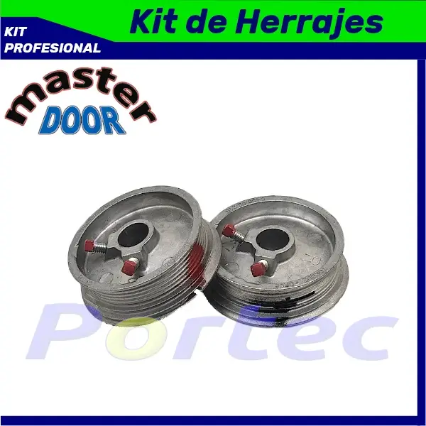Kit de herrajes para porton levadizo - Portec Zacatecas